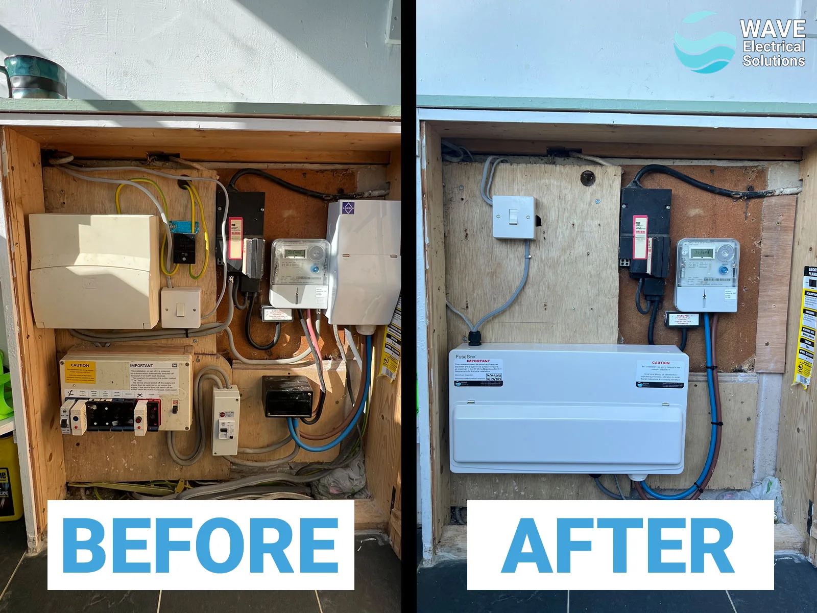 Consumer Unit Consolidation and Safety Upgrade in Stithians - Wave ...