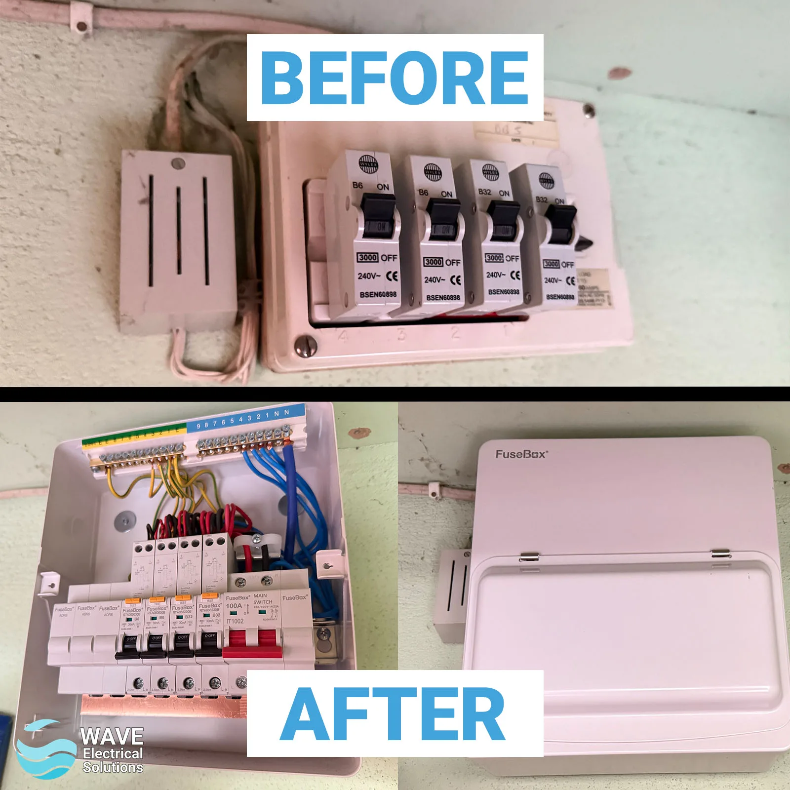 Commercial Consumer Unit Upgrade for Newquay Business - Wave Electrical ...